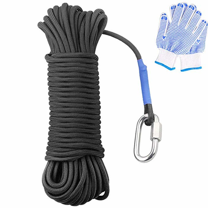 Heavy Duty 1200Lb Magnet Fishing Rope Camping Nylon Rope